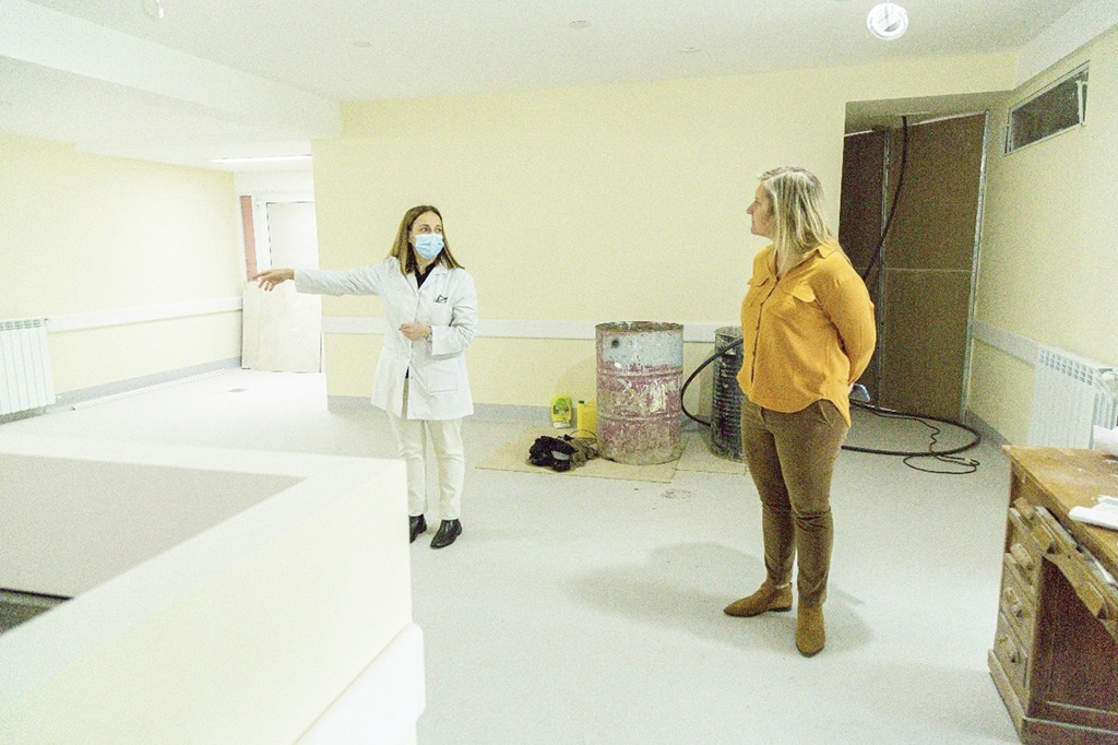 Judit Di Giglio recorrió la nueva guardia - Diario El Sureño