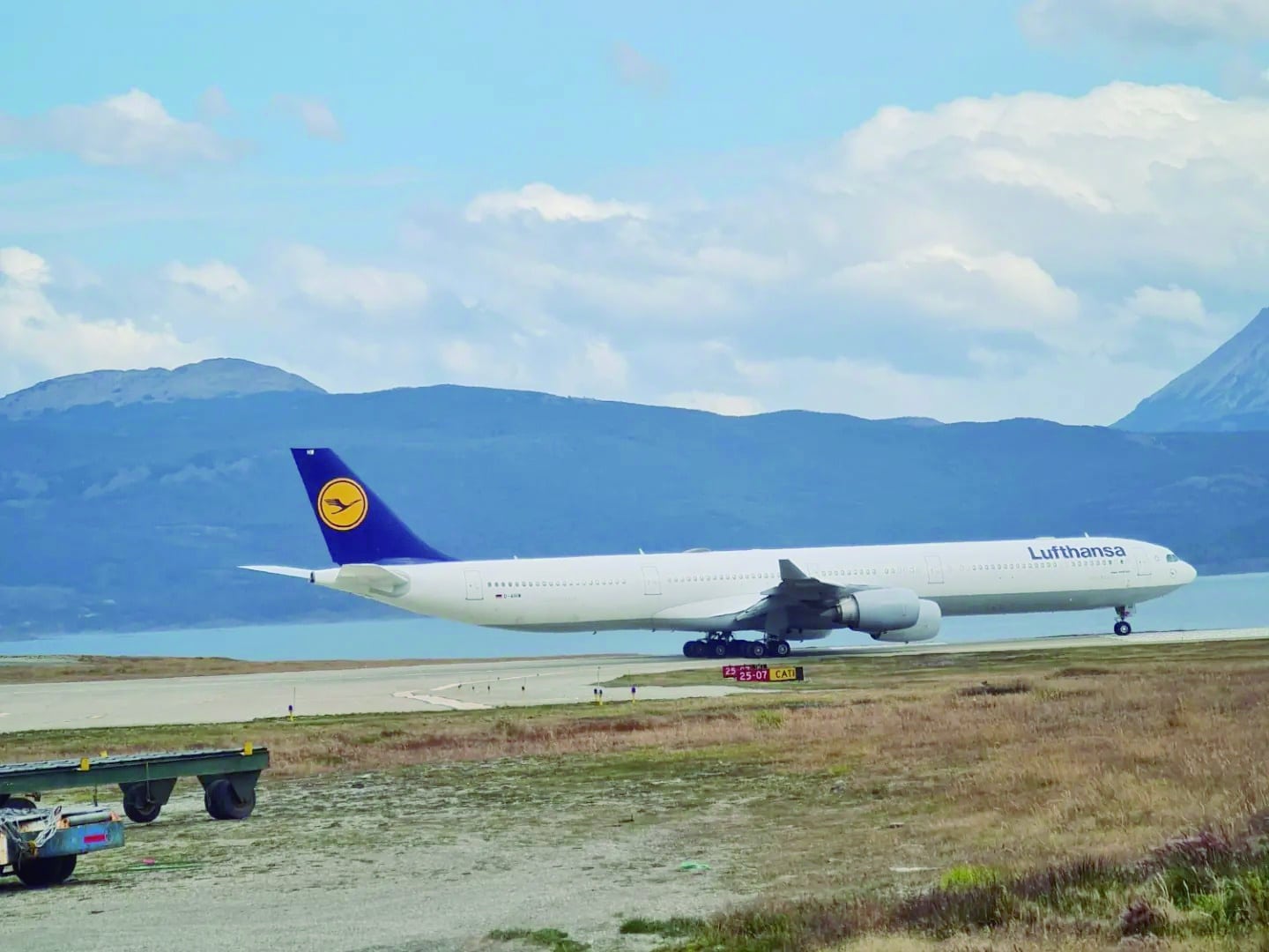 Lufthansa realizó un vuelo chárter directo a Ushuaia - Diario El Sureño