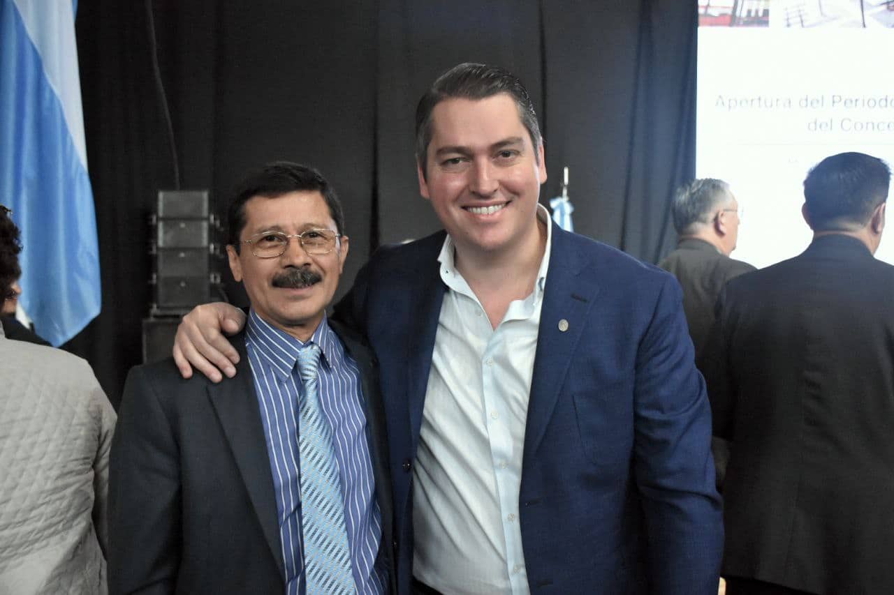 El respaldo del concejal Hugo Martínez - Diario El Sureño