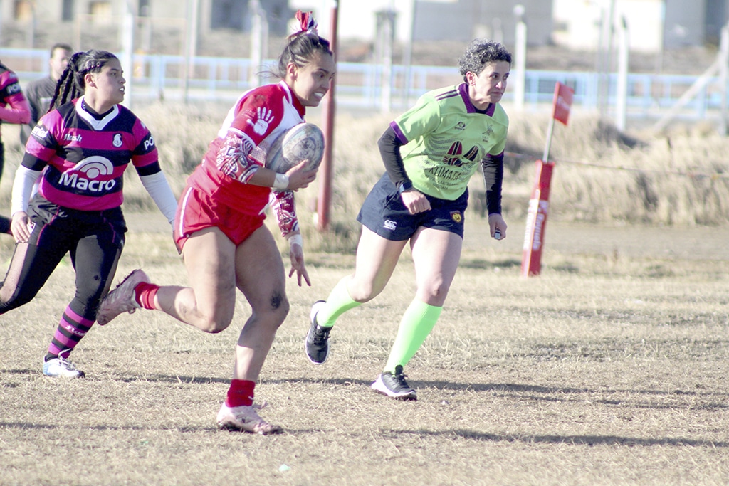 Lindo cierre del primer semestre del rugby femenino - Diario El Sureño