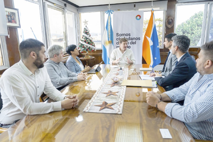 Melella recibió a funcionarios de EEUU para fortalecer la cooperación ...