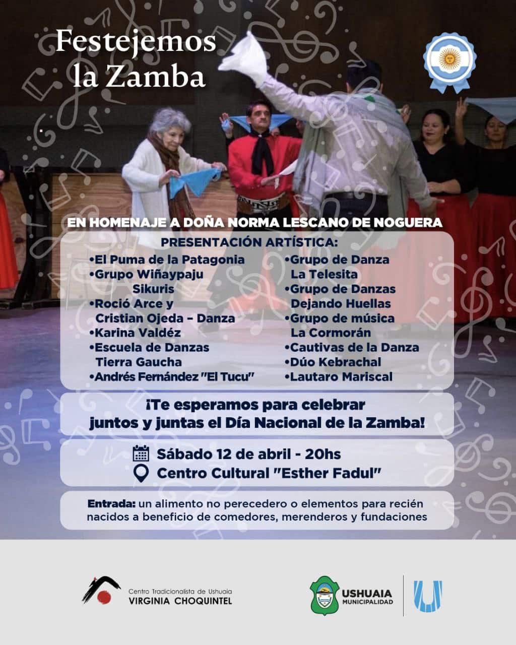 Festejemos la zamba - Diario El Sureño